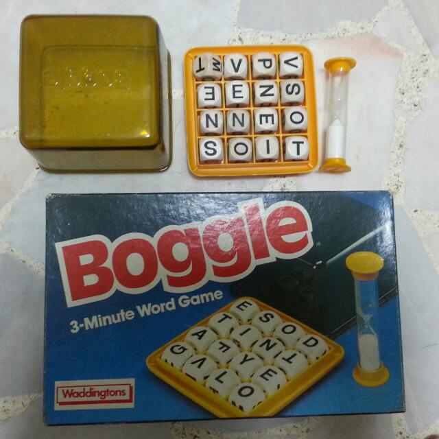 Boggle Set, Hobbies & Toys, Toys & Games on Carousell