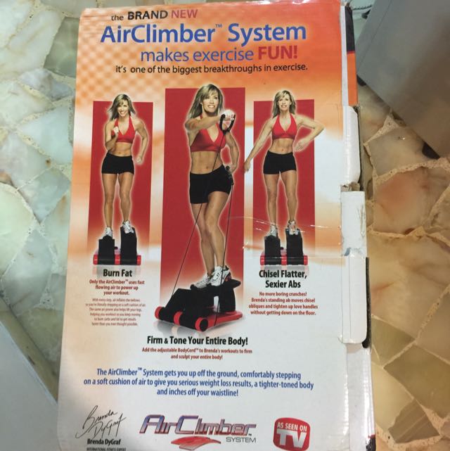 Air Climber System, Sports Equipment, Exercise & Fitness, Cardio ...