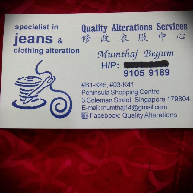 Alteration Services, Bulletin Board, Looking For on Carousell