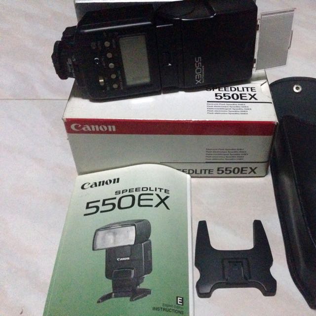 Canon 550EX Flash Light, Photography, Photography Accessories, Flashes ...