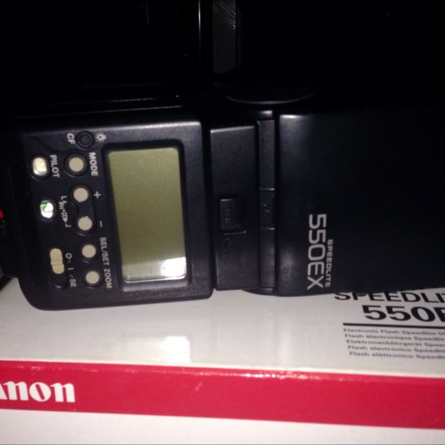 Canon 550EX Flash Light, Photography, Photography Accessories, Flashes ...