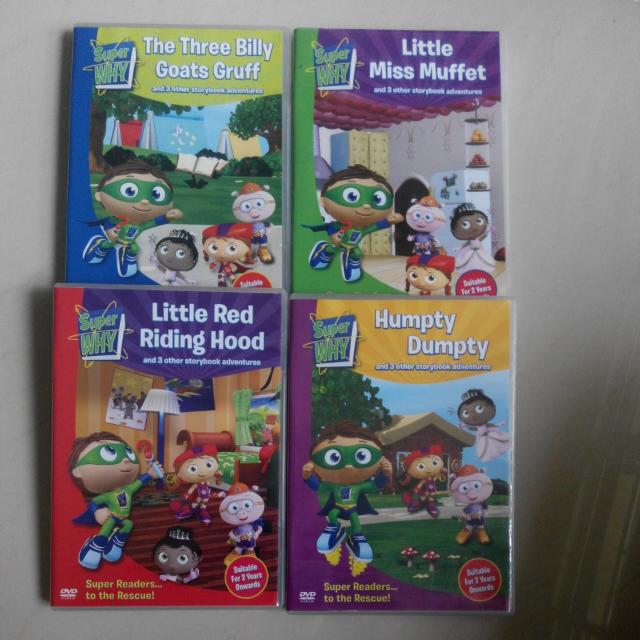 Original 'Super WHYS DVDs, Hobbies & Toys, Books & Magazines, Children ...