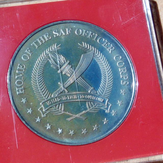Safti Military Institute 25 Aug 1995 Medallion , Hobbies & Toys ...