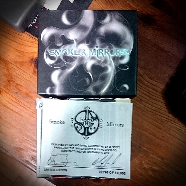 Smoke & Mirrors Deluxe Box Set (Opened) By Dan & Dave, Hobbies & Toys ...