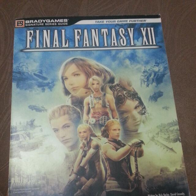 Final Fantasy 12 Guidebook, Hobbies & Toys, Books & Magazines, Children ...