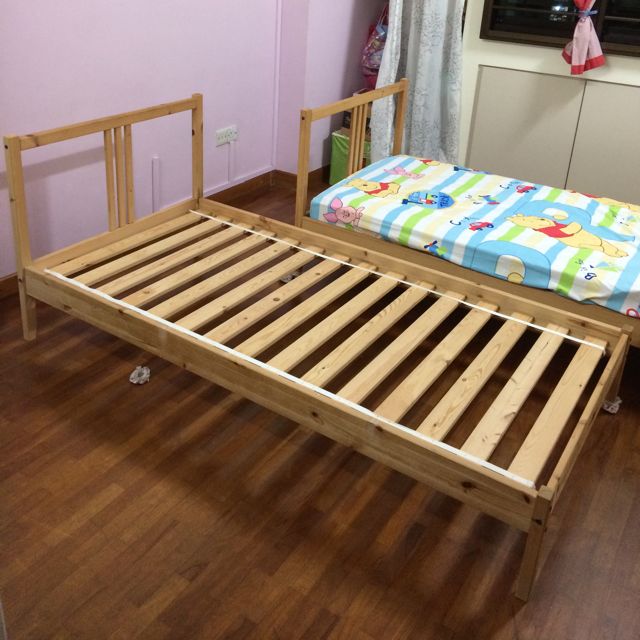 Ikea Single bed Frame, Furniture & Home Living, Furniture, Bed Frames ...