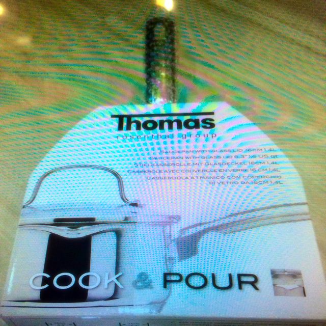 Thomas Rosenthal Cookware, Cook & Pour Saucepan with Glass Lid, TV ...