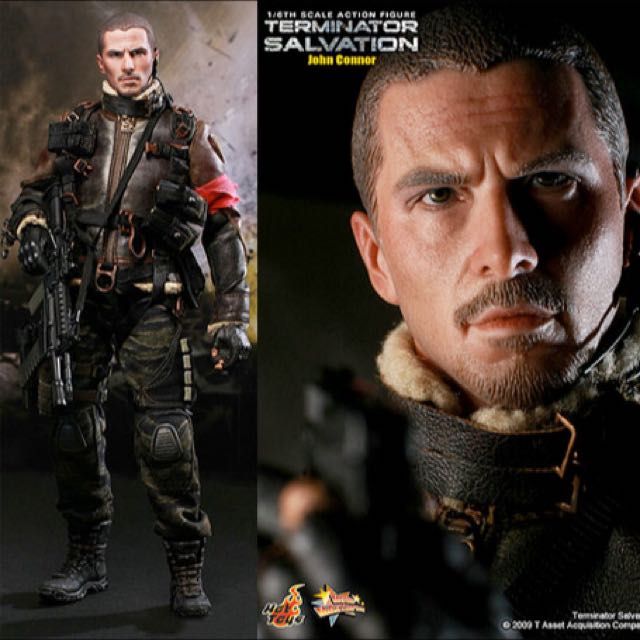 Hot Toys Terminator Salvation John Connor Christian Bale, Hobbies ...