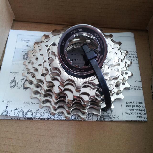Shimano 105 5700 10speed Road cassette, Sports Equipment, Bicycles ...