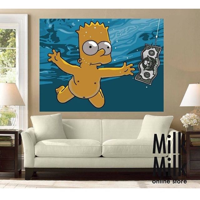 Simpson Wall Art, Hobbies & Toys, Stationery & Craft, Art & Prints on ...