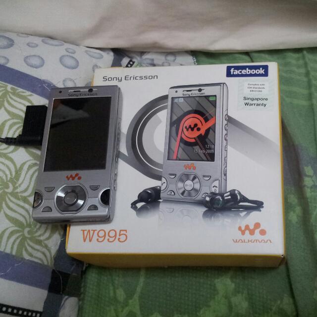 Sony Erickson W995 walkman Series, Computers & Tech, Parts ...