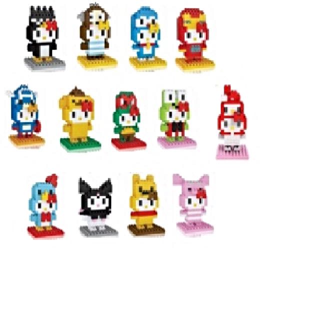 Hello Kitty Nanoblocks, Hobbies & Toys, Toys & Games on Carousell
