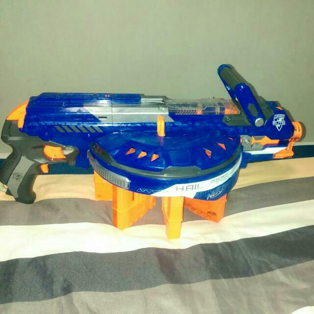 Nerf Hail Fire, Hobbies & Toys, Toys & Games on Carousell