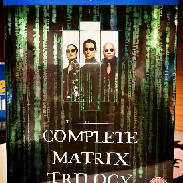 (Unopened) Matrix Trilogy Hologram Box Set Blu-ray, Hobbies & Toys ...