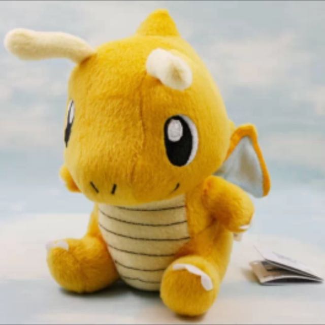 Pokemon - Dragonite Plush, Hobbies & Toys, Toys & Games on Carousell
