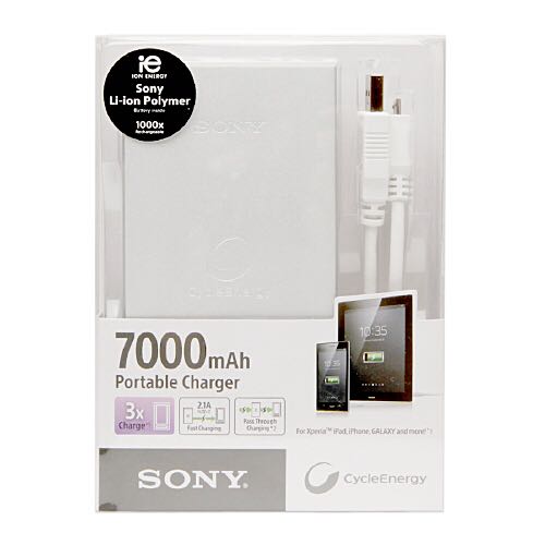 Sony Portable Charger 7000mAh Silver, Computers & Tech, Parts ...