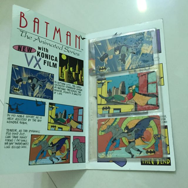 Batman The Animated Series Limited Edition Phone Cards, Hobbies & Toys ...
