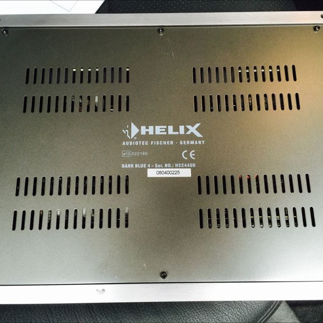 HELIX DARK BLUE FOUR AMPLIFIER FOR CAR, FREE SUBWOOFER!! ICE, MADE IN ...