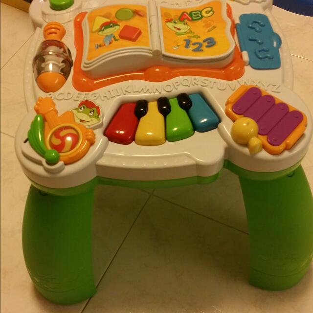 Leapfrog Learn & Groove Activity Table, Babies & Kids, Infant Playtime ...