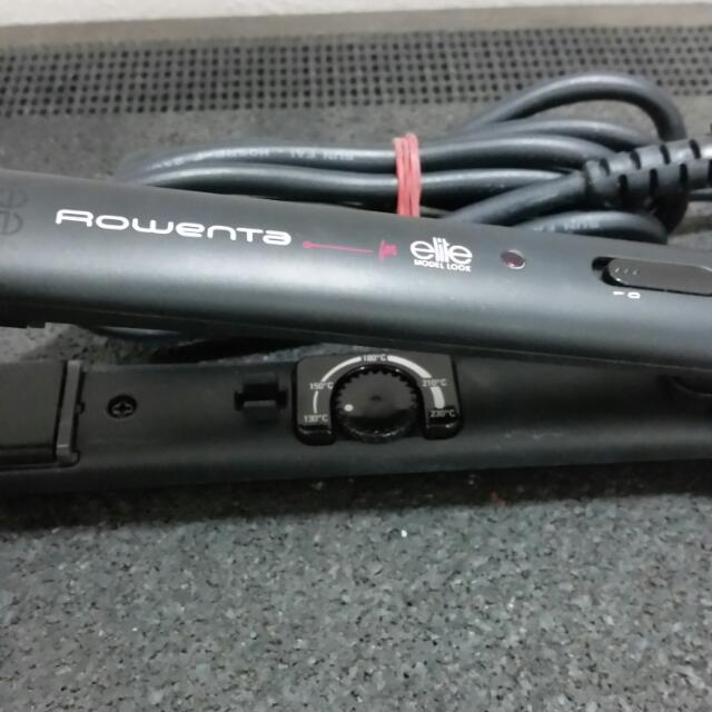Rowenta elite Model Look Hair Straightener, Beauty & Personal Care ...