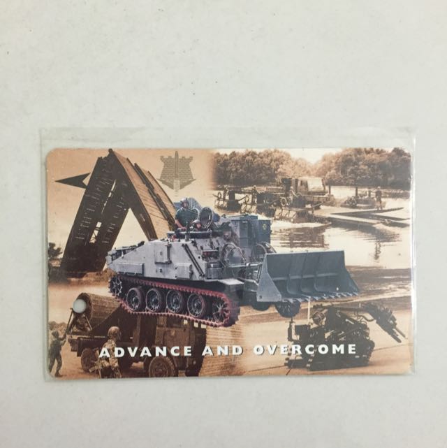 SMRT card Singapore Combat Engineers SAF, Hobbies & Toys, Memorabilia ...