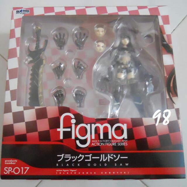 Figma Black Rock Shooter Black Gold Saw Sp 017 Max Factory, Hobbies ...