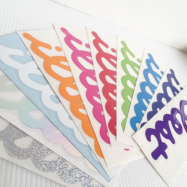 Illest (Cursive) Sticker, Car Accessories, Accessories on Carousell