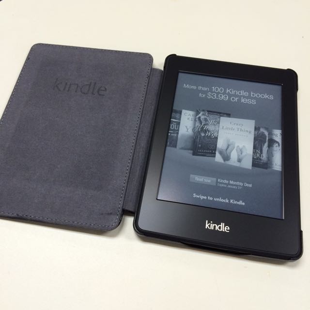 Kindle Paperwhite (with Ads) + Original Cover, Computers & Tech, Parts ...