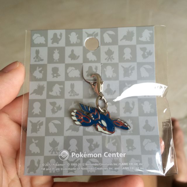 Kyogre Pokémon Keychain (Only Available In Japan), Hobbies & Toys, Toys ...