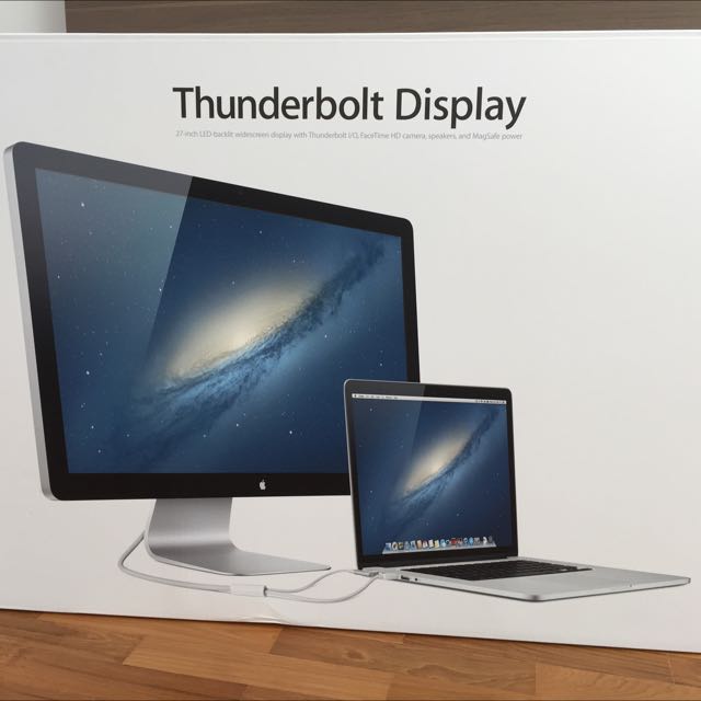 Apple Thunderbolt Display 27-inch LED, Computers & Tech, Parts ...