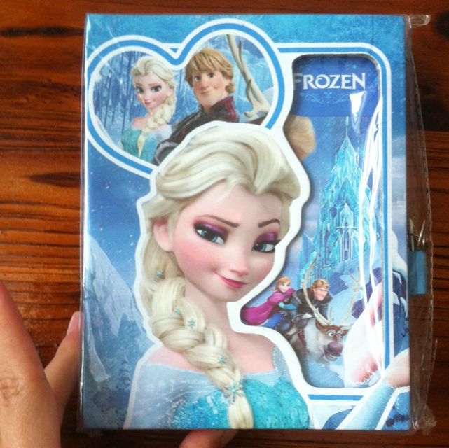Reserved - Frozen Diary With Lock And Keys, Hobbies & Toys, Books ...