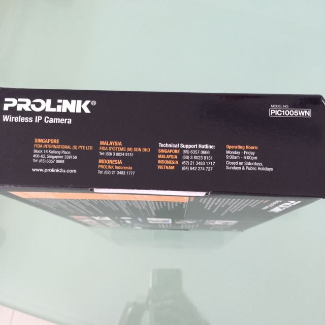 Prolink Wireless IP Camera (model No. PIC1005WN), Computers & Tech ...