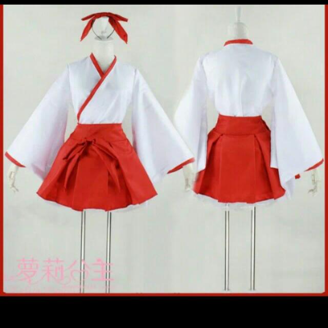 Shrine Maiden Outfit, Entertainment, J-pop on Carousell