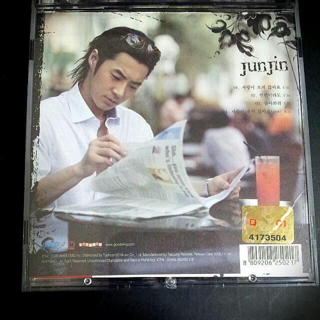 {Single Album} JunJin ( from Shinhwa ), Hobbies & Toys, Memorabilia & Collectibles, K-Wave on ...