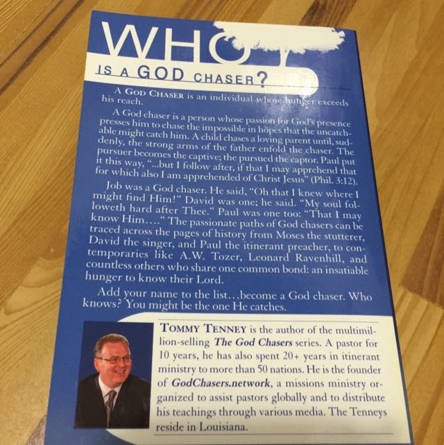 Tommy Tenney - God Chasers, Hobbies & Toys, Memorabilia & Collectibles ...