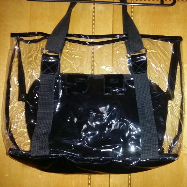 Transparent Bag, Women's Fashion, Bags & Wallets, Tote Bags on Carousell