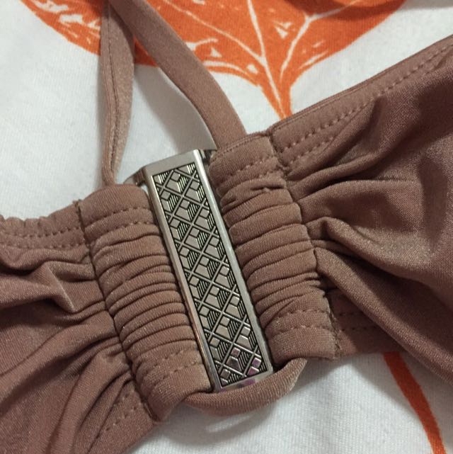 Bronze top swimsuit, Women's Fashion, Swimwear, Bikinis & Swimsuits on ...