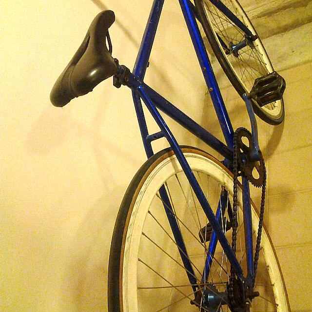 ELECTRIC BLUE FIXIE BIKE , Sports Equipment, Bicycles & Parts, Bicycles ...