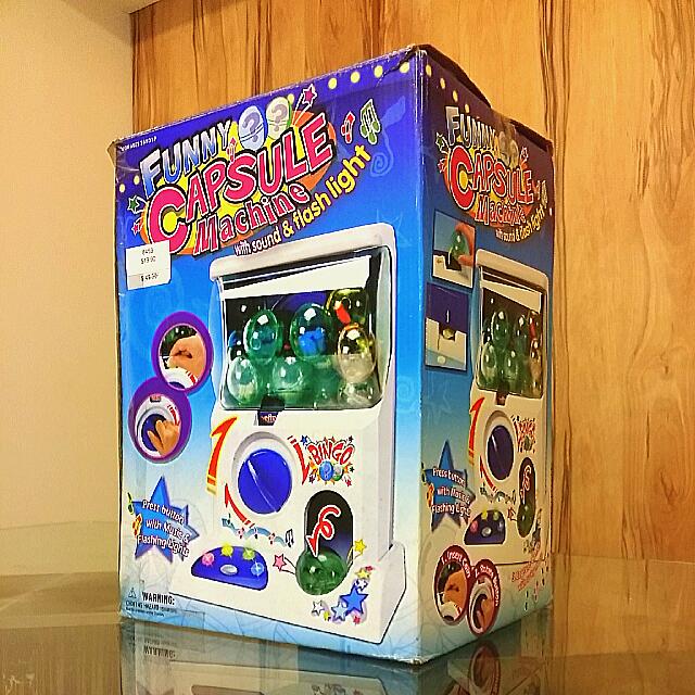 Funny Capsule Machine With Sound And Flashlight, Hobbies & Toys, Toys ...