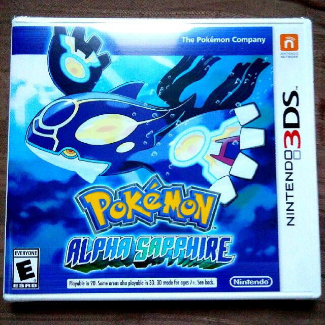 Pokémon Alpha Sapphire for 3DS, Hobbies & Toys, Toys & Games on Carousell