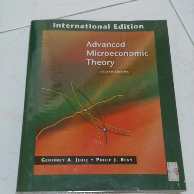 Advanced Microeconomic Theory , Hobbies & Toys, Books & Magazines ...