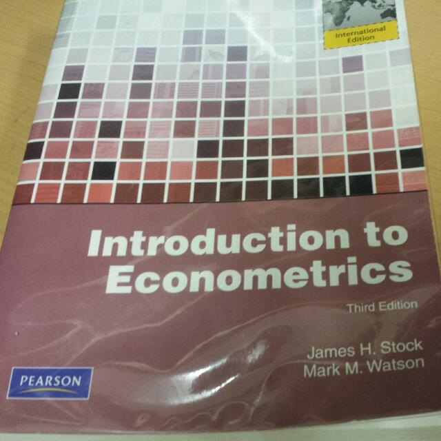 Ec3303 3304 Econometrics Textbook Hobbies And Toys Books And Magazines Textbooks On Carousell