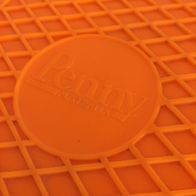 Authentic Orange Penny Board With Green And Black Wheels, Sports ...