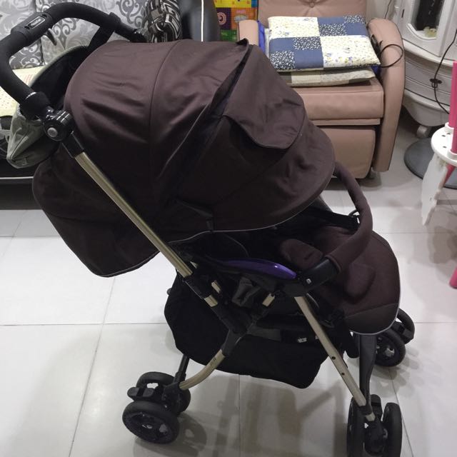 Combi Miracle Turn Elite Stroller, Babies & Kids, Going Out, Strollers ...