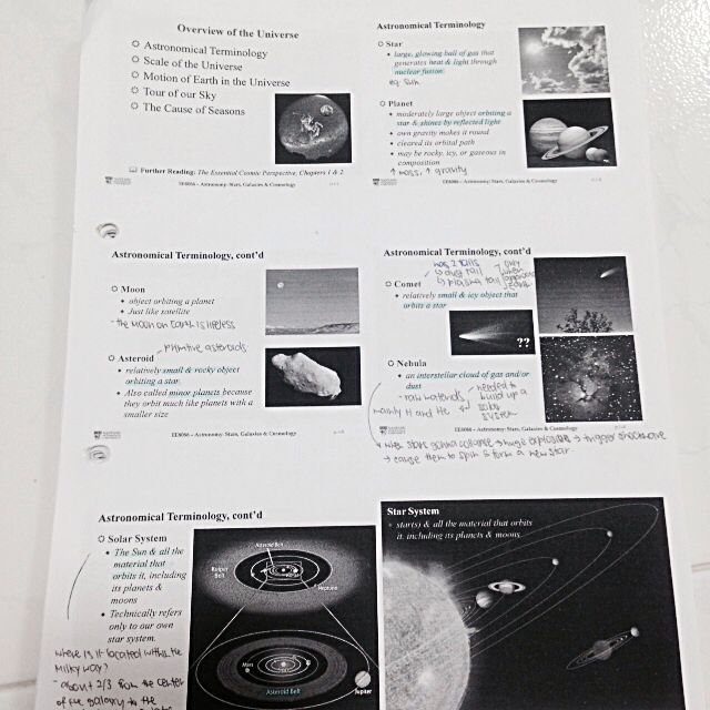 EE8086 Astronomy: Stars, Galaxies & Cosmology Notes, Hobbies & Toys ...