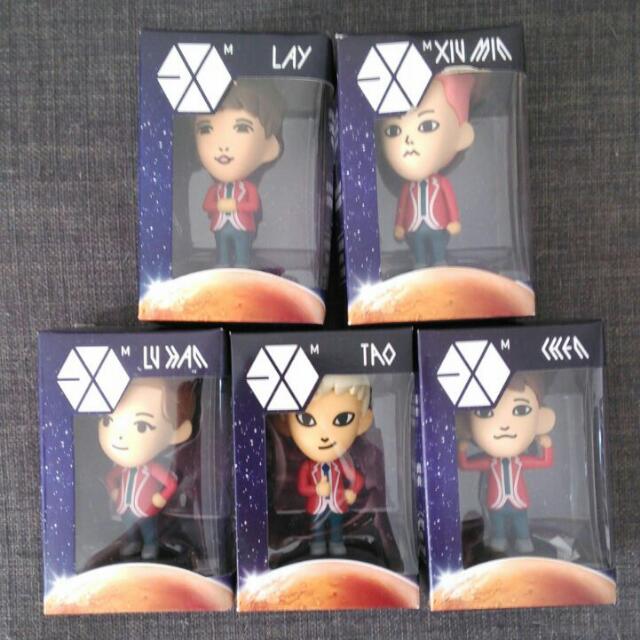 EXO KFC FIGURINES, Entertainment, K-Wave on Carousell