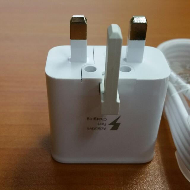 Note 4/5/6/7 Charger Samsung Adaptive Fast Charging & FAST CHARGE CABLE ...