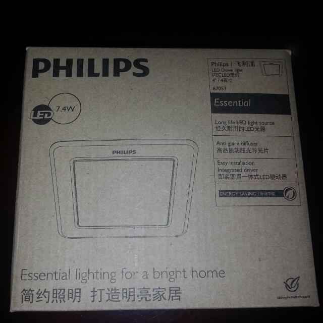 Bn Philips Led Downlight Cool White Furniture Home Living Lighting Fans Lighting On