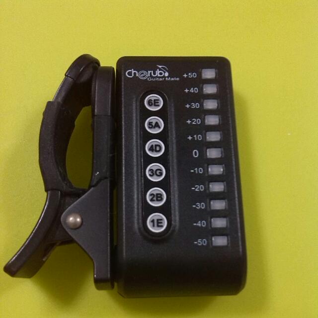 [Price Reduced] Cherub WST-550G Guitar Mate Tuner , Hobbies & Toys ...