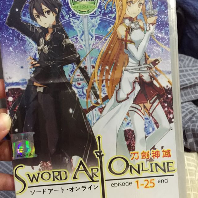 (Reserved) Sword Art Online DVD, Hobbies & Toys, Memorabilia ...